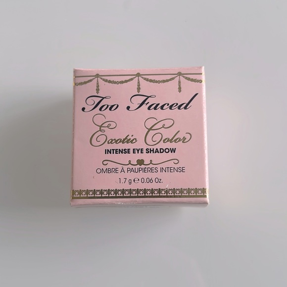 Makeup | Too Faced Exotic Color Intense Eyeshadow Midnight Mist | Poshmark